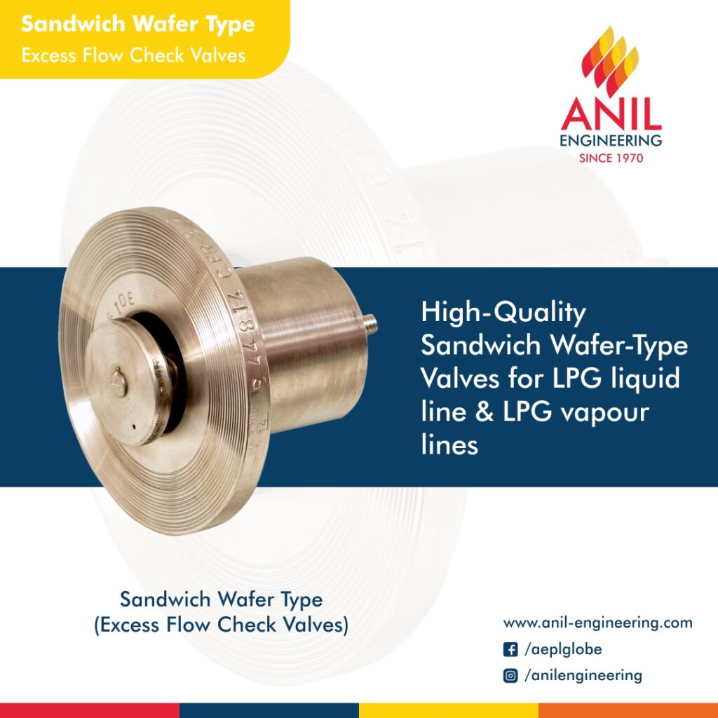 Sandwich Wafer type Excess Flow Check Valves – Anil Engineering