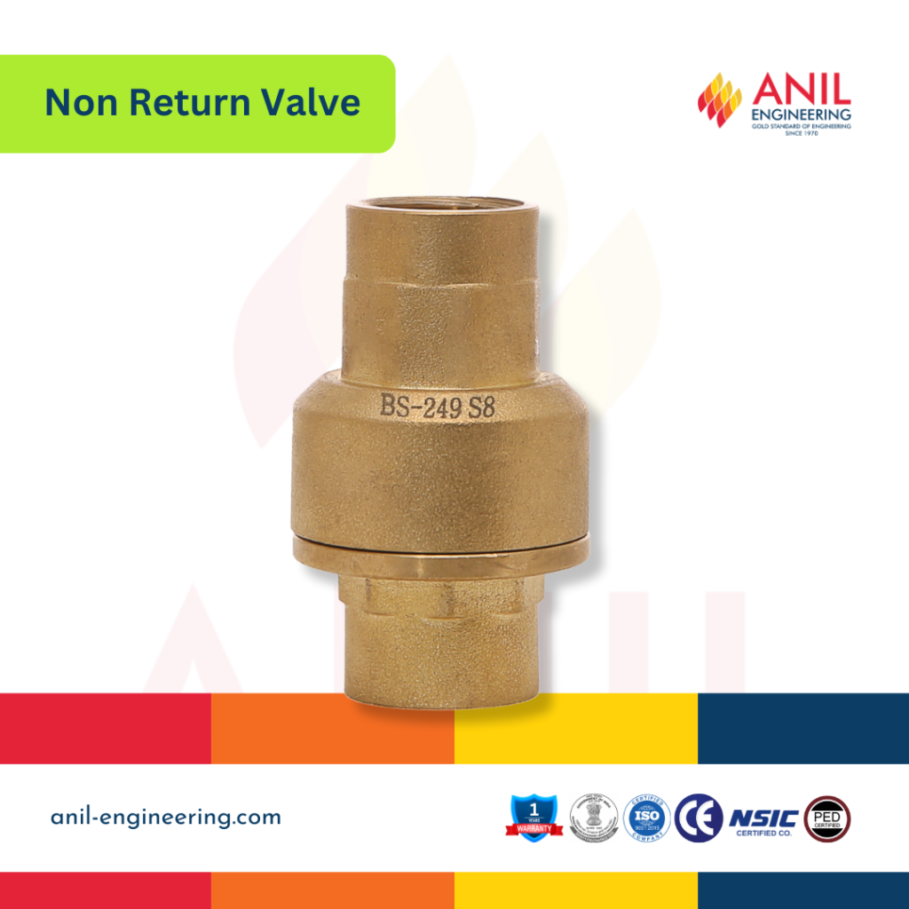 LOT LPG – Non Return Valve - Anil Engineering